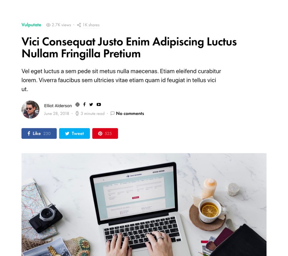 Expertly - Premium WordPress Theme for Professional Blogs & Magazines